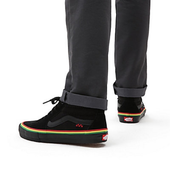 Vans | Shoes | Mens Vans X Jeff Grosso Mid Rasta | Poshmark